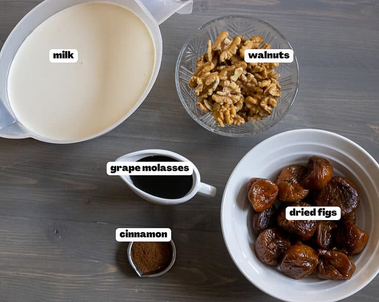 Turkish Fig Pudding (Incir Uyutmasi) - Cooking Gorgeous
