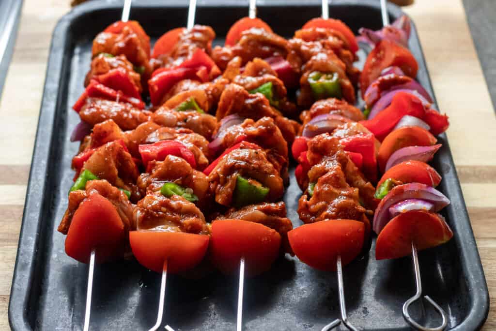 Chicken Shish Kebab Recipe - Turkish Tavuk Şiş - Cooking Gorgeous