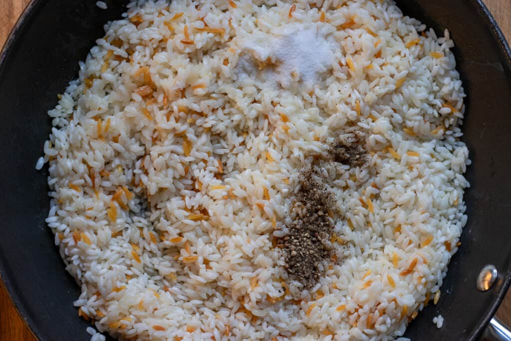Turkish Rice Pilaf with Orzo (Sehriyeli Pilav) - Cooking Gorgeous