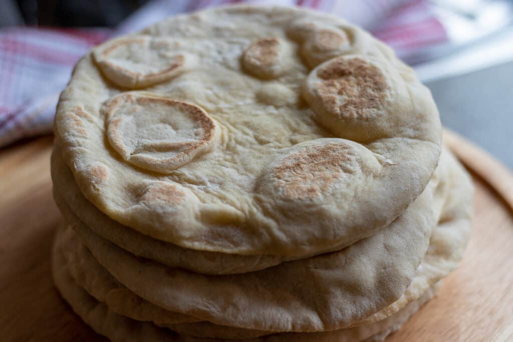 Laffa - Iraqi Flatbread - Cooking Gorgeous