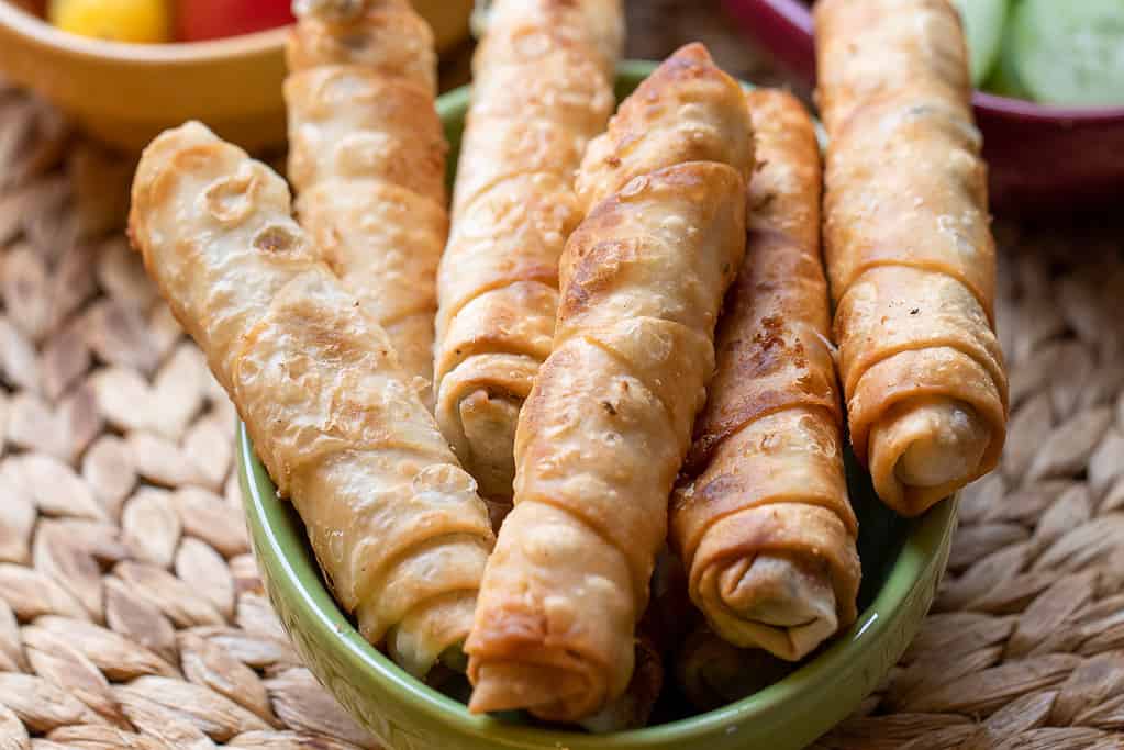 Sigara Boregi (Turkish Cheese Rolls) - Cooking Gorgeous