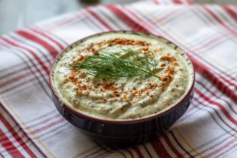 Haydari - Turkish Yoghurt Dip - Cooking Gorgeous