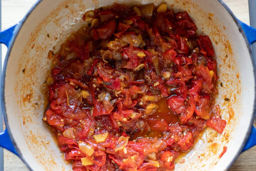 Thai Style Tomato Chili Jam - Cooking Gorgeous
