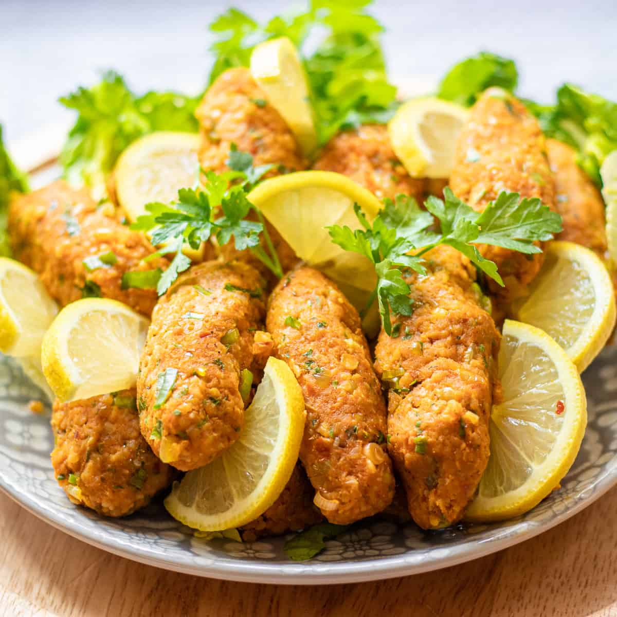 Turkish Vegan Lentil Balls (Mercimek Kofte) - Cooking Gorgeous