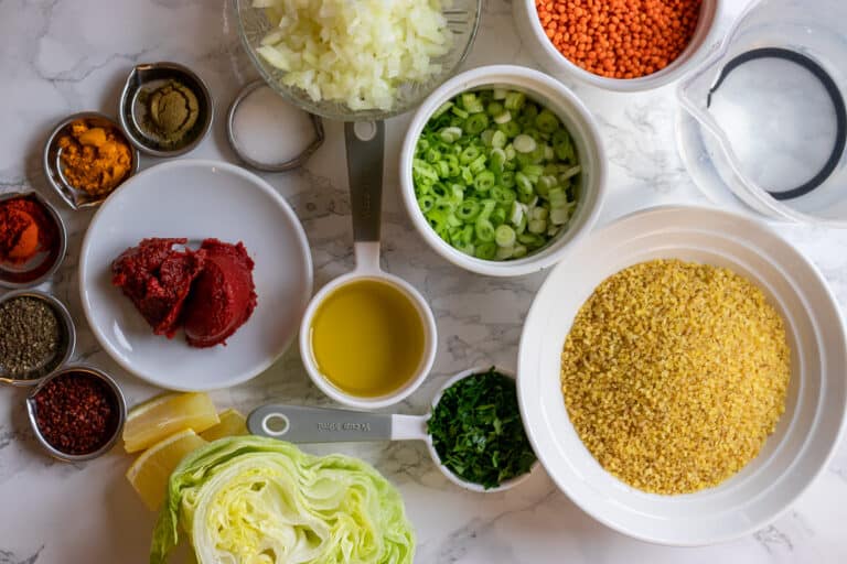 Turkish Vegan Lentil Balls (Mercimek Kofte) - Cooking Gorgeous