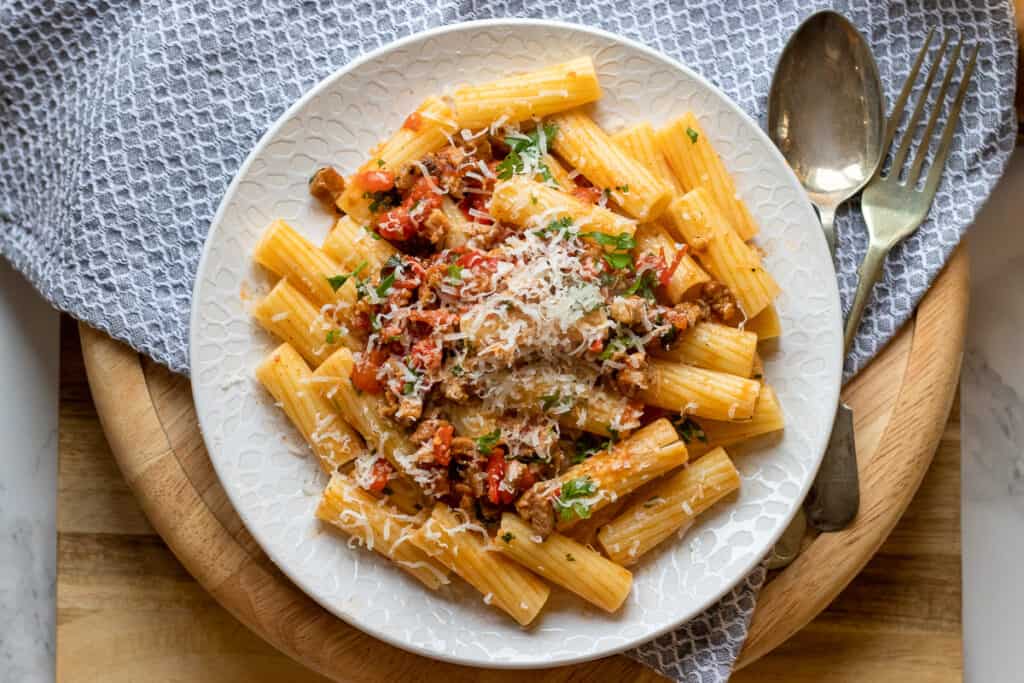 Braised Lamb Ragu Recipe - Cooking Gorgeous