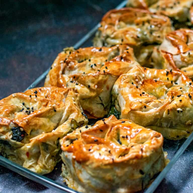 Turkish Spinach Borek (Ispanakli Borek) Recipe- Cooking Gorgeous