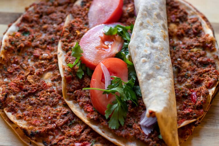 Turkish Lahmacun - Cooking Gorgeous