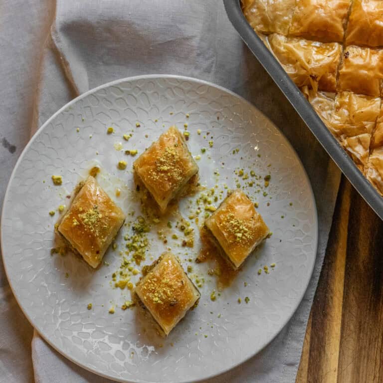 Soğuk Baklava - Cold Baklava with Milk - Cooking Gorgeous