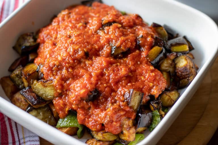 Saksuka (Turkish Vegetable Meze) - Cooking Gorgeous