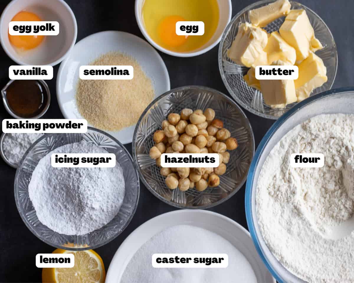 Sekerpare (Turkish Semolina Cookies) - Cooking Gorgeous