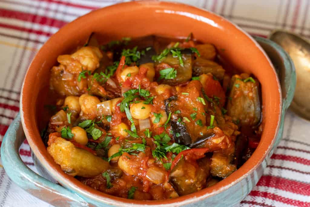 Vegan Lebanese Eggplant Moussaka (Maghmour) - Cooking Gorgeous