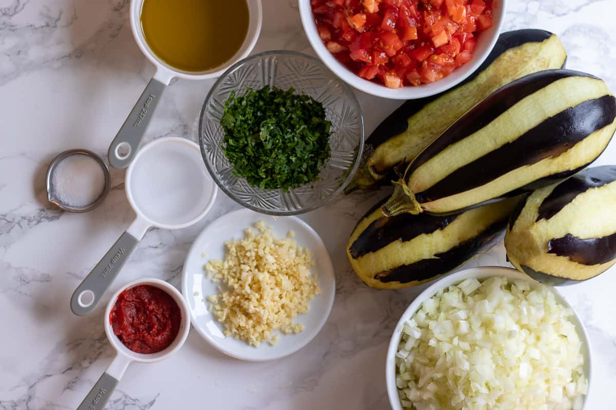 Imam Bayildi (Turkish Stuffed Eggplant) - Cooking Gorgeous