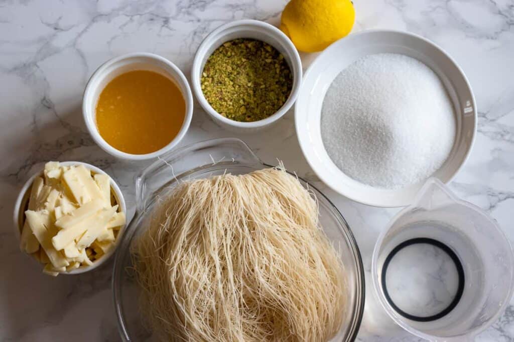 Kunefe Recipe - Turkish Cheese Dessert - Cooking Gorgeous