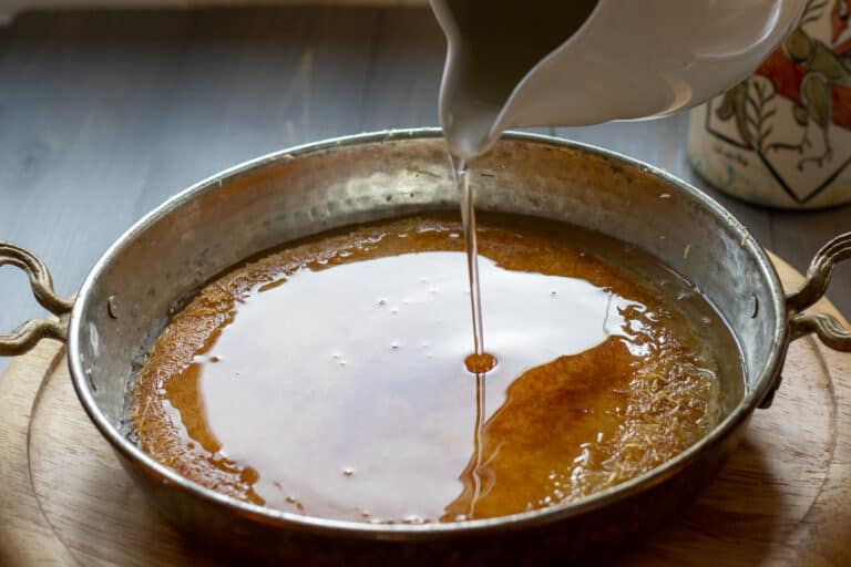 Kunefe Recipe - Turkish Cheese Dessert - Cooking Gorgeous