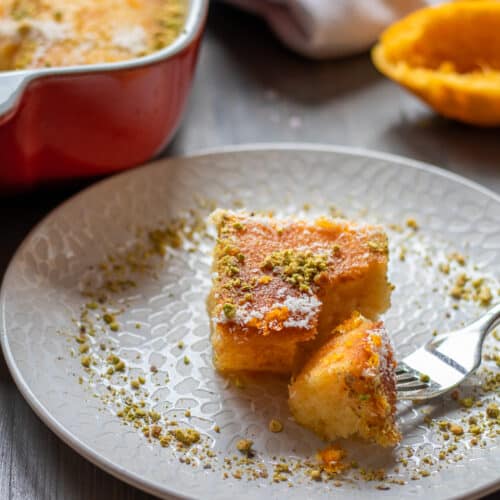 Revani - Turkish Semolina Cake - Cooking Gorgeous