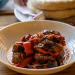 Patlican Kebabi - Turkish Baked Eggplant Kebab - Cooking Gorgeous