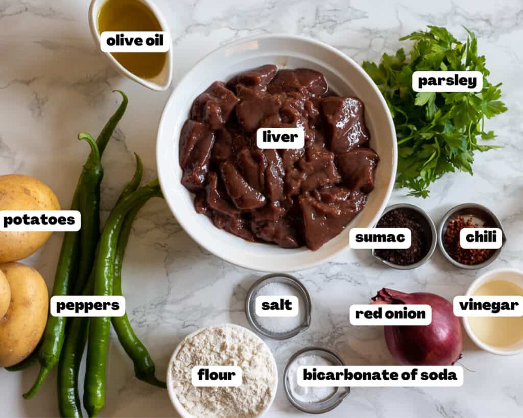 Arnavut Cigeri - Turkish Liver Recipe - Cooking Gorgeous