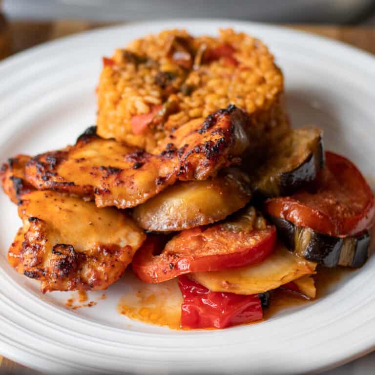Chicken Shish Kebab Recipe - Turkish Tavuk Şiş - Cooking Gorgeous