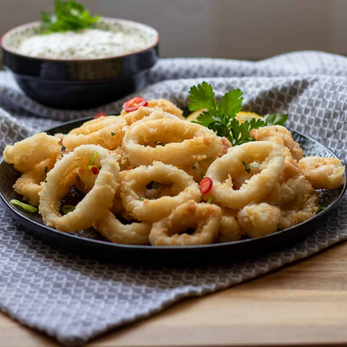 Calamari Fritti - Fried Calamari Rings - Cooking Gorgeous
