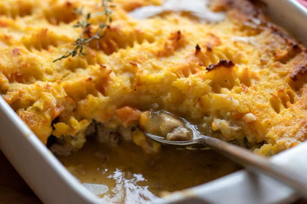 Leftover Turkey Shepherd's Pie - Cooking Gorgeous