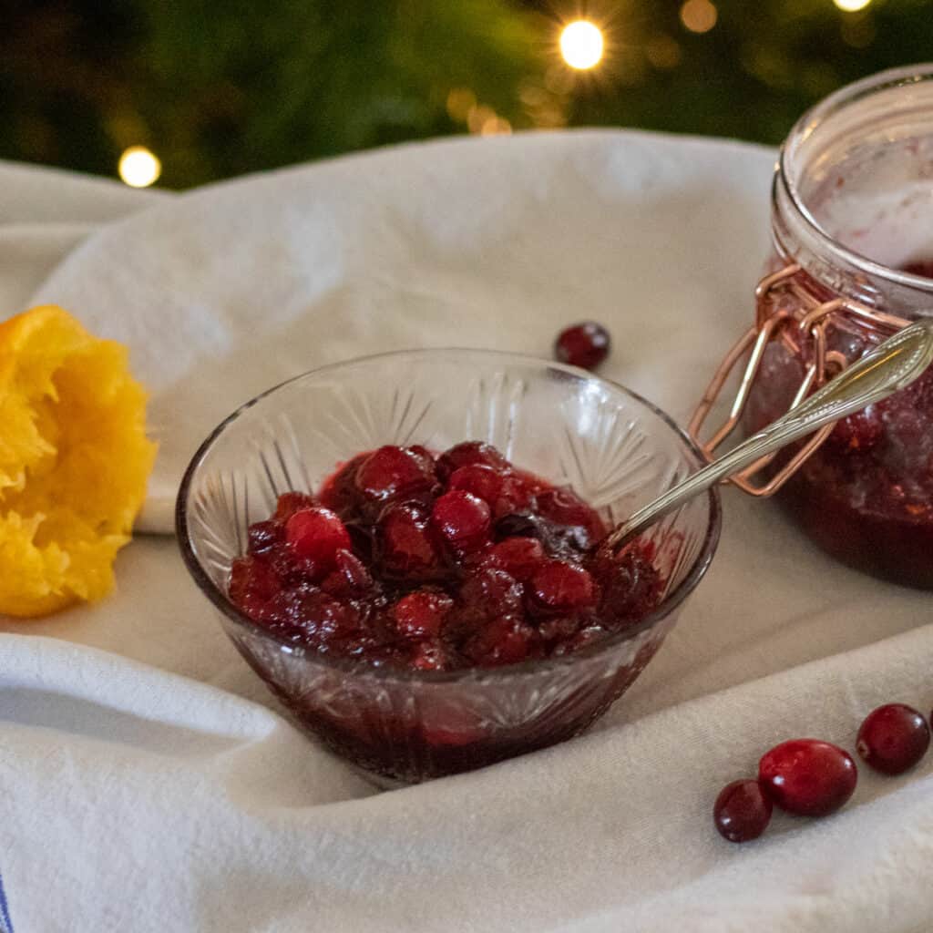Cranberry Sauce with Orange Juice - Cooking Gorgeous
