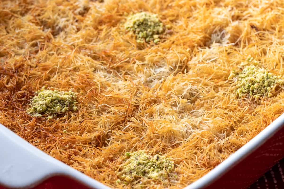 Kadaif Dessert - Turkish Tel Kadayif - Cooking Gorgeous