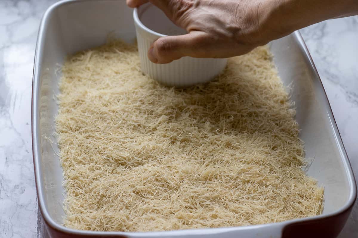 Kadaif Dessert - Turkish Tel Kadayif - Cooking Gorgeous