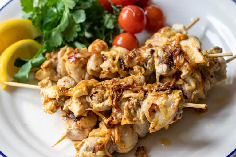 Joojeh Kabab (Persian Chicken Kebab) - Cooking Gorgeous