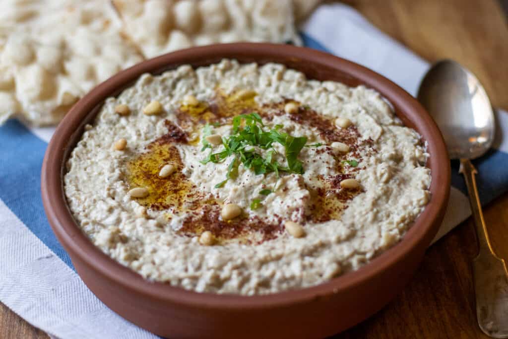Mutabal (Roasted Eggplant Dip) - Cooking Gorgeous
