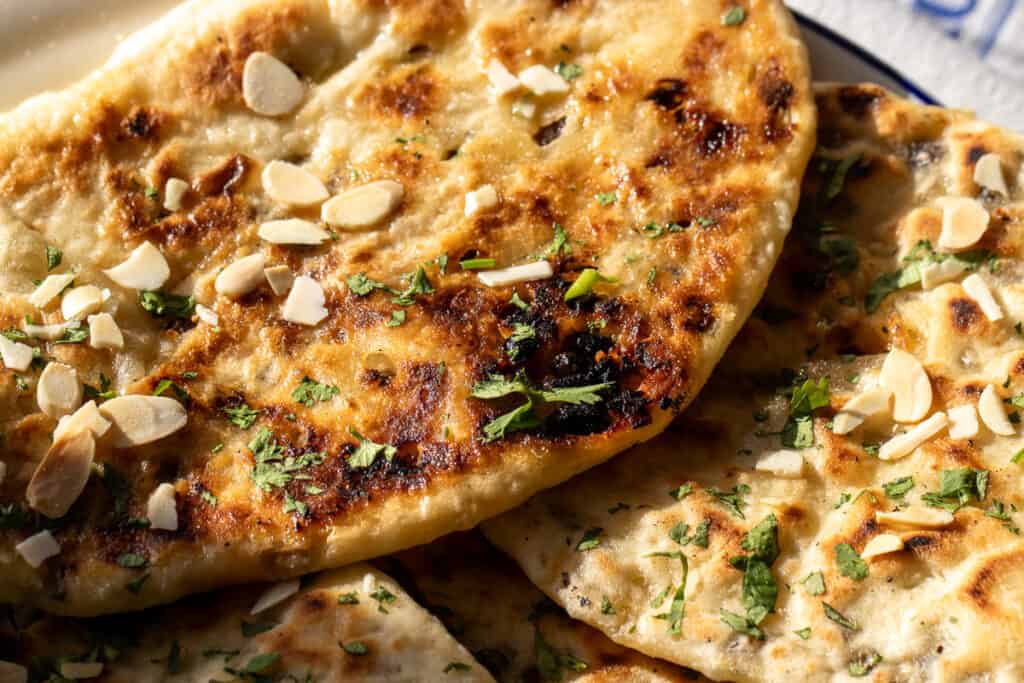 Sweet Coconut Peshwari Naan - Cooking Gorgeous