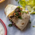Authentic Mexican Beef Burrito Recipe - Cooking Gorgeous