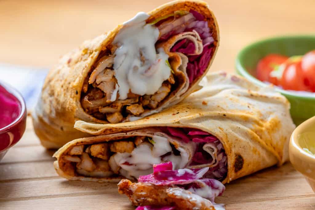 Easy Homemade Lebanese Chicken Shawarma - Cooking Gorgeous