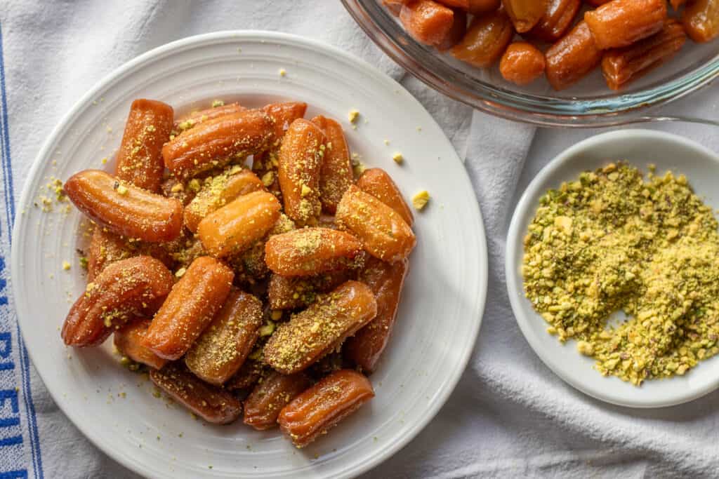 Tulumba Tatlısı - Turkish Fried Dough Dessert - Cooking Gorgeous