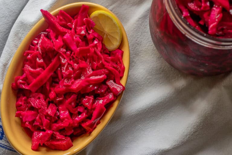 Turkish Pickled Red Cabbage - Cooking Gorgeous