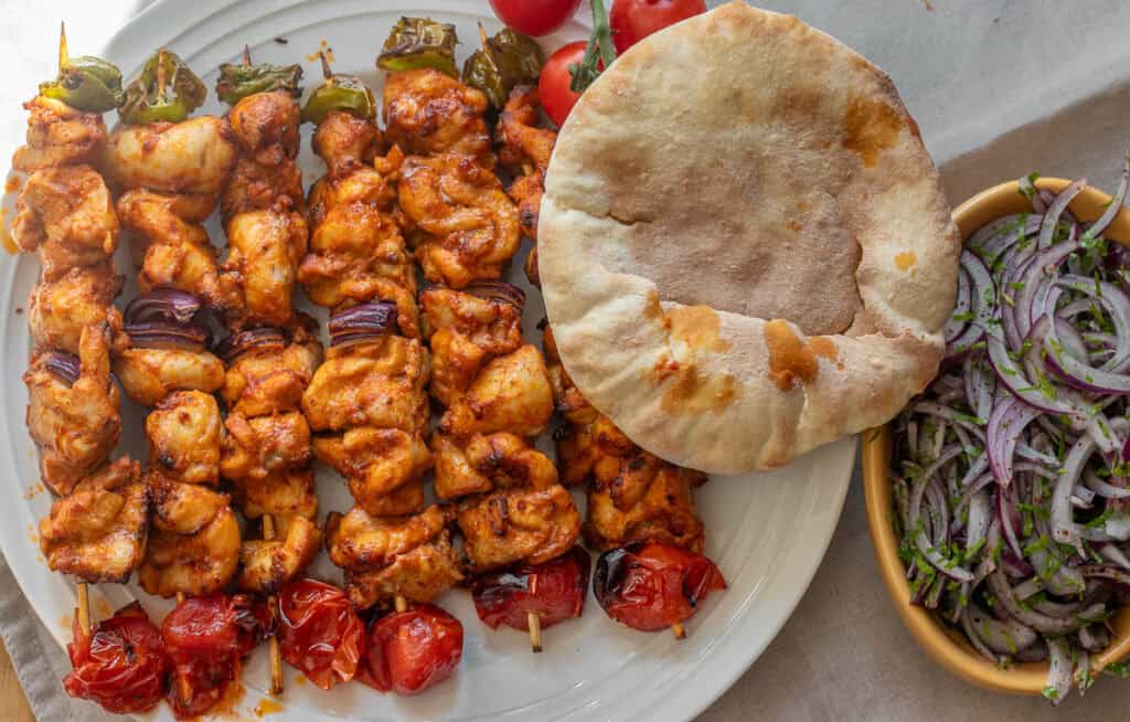 Sumac Onions - Turkish Red Onion Salad - Cooking Gorgeous