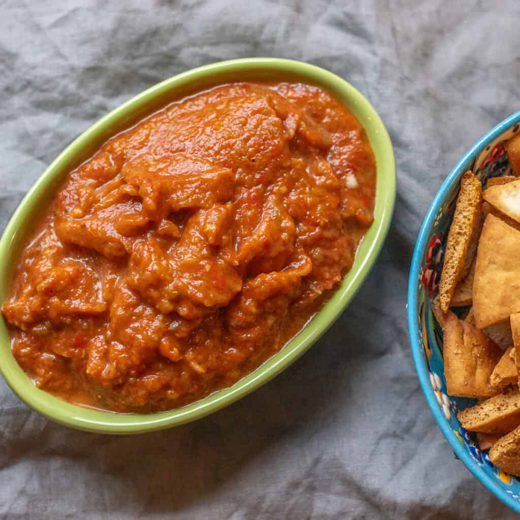 Kashk e Bademjan - Persian Eggplant Dip - Cooking Gorgeous