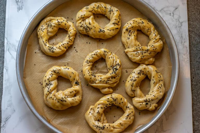 Açma - Turkish Soft Bread Rings - Cooking Gorgeous