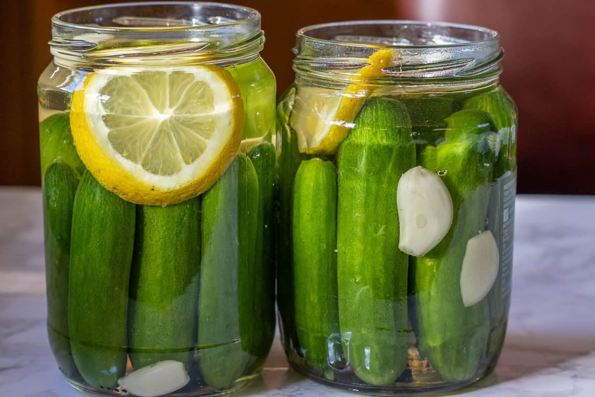 Pickled Cucumber - Salatalık Turşusu - Cooking Gorgeous