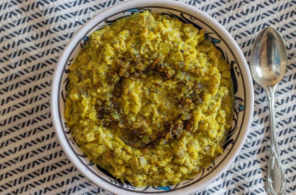 Kashk e Bademjan - Persian Eggplant Dip - Cooking Gorgeous