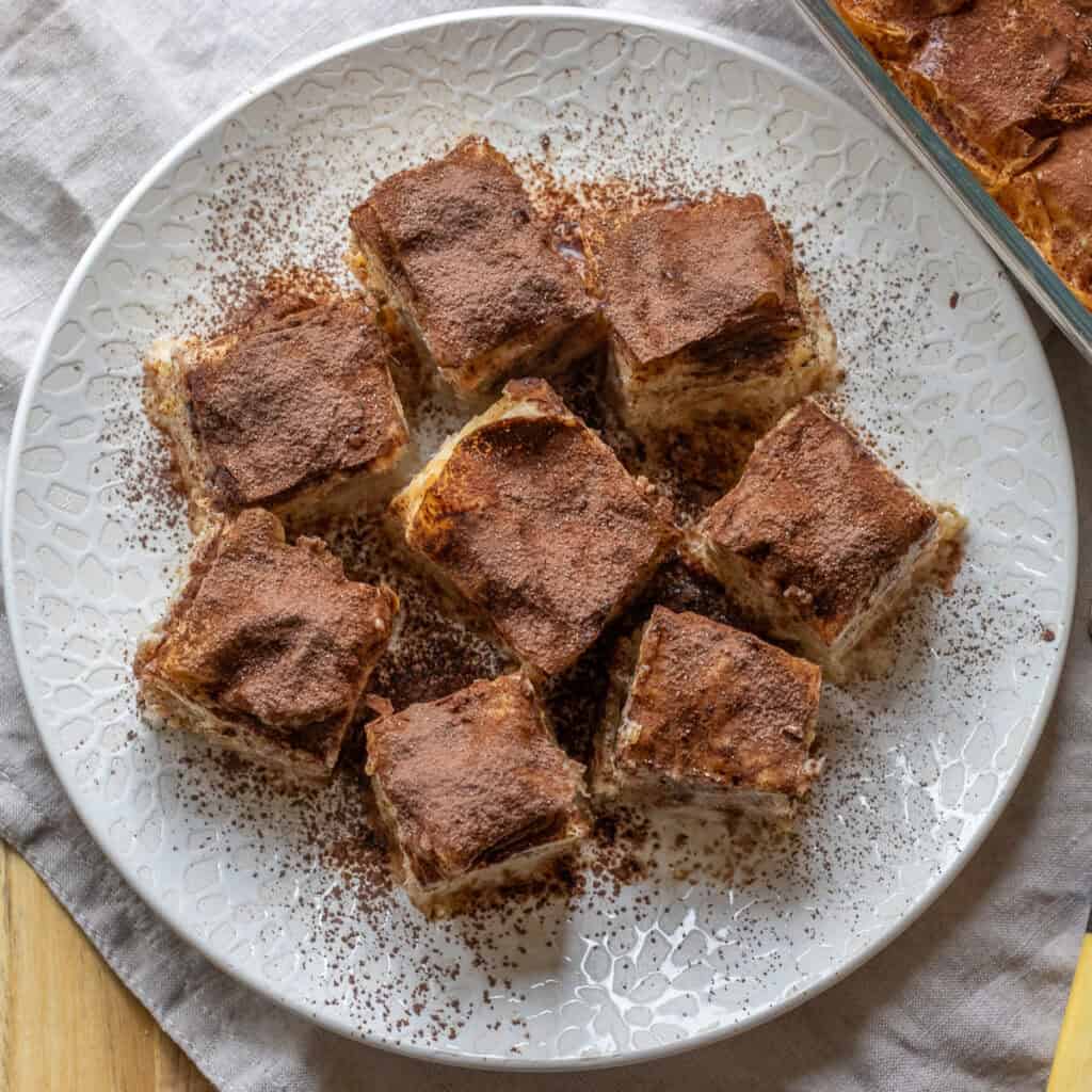 Soğuk Baklava - Cold Baklava with Milk - Cooking Gorgeous