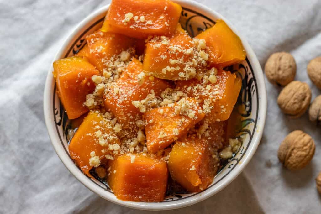 Kabak Tatlısı - Easy Turkish Pumpkin Dessert - Cooking Gorgeous